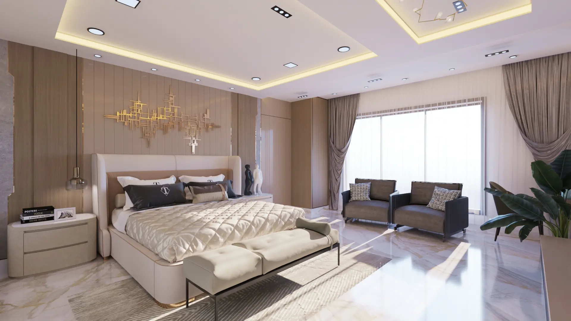 Designing Factory - Interior 3D Visualization