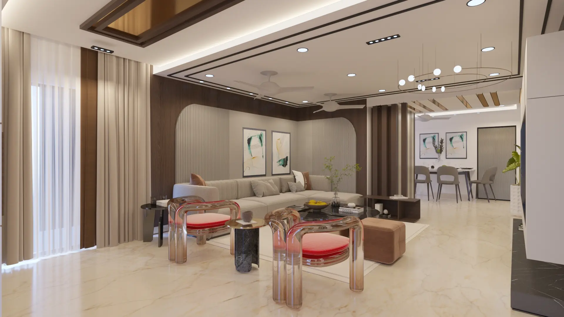 Designing Factory - Interior 3D Visualization